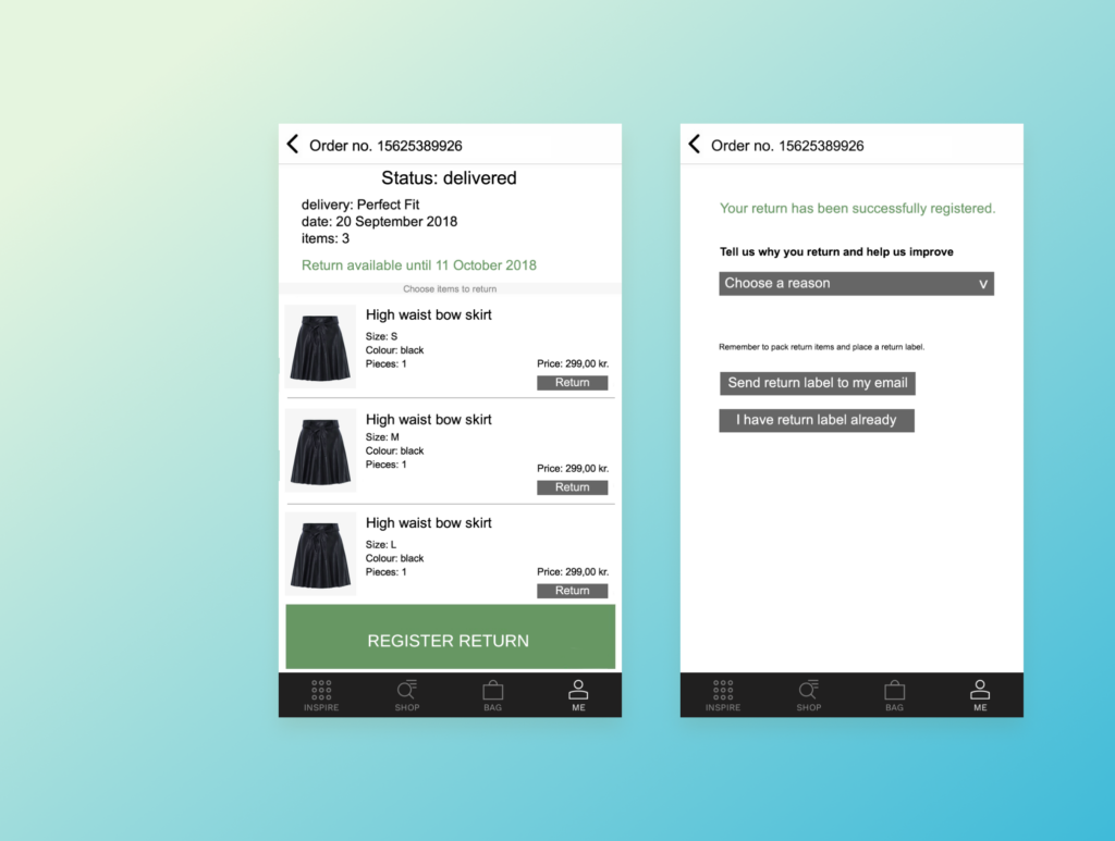 Perfect Fit. Omnichannel concept | Ilya Kalinkin, UX Designer