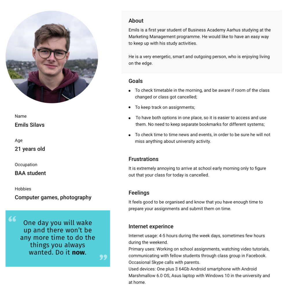 Creating a concept and build a working prototype for learning ...